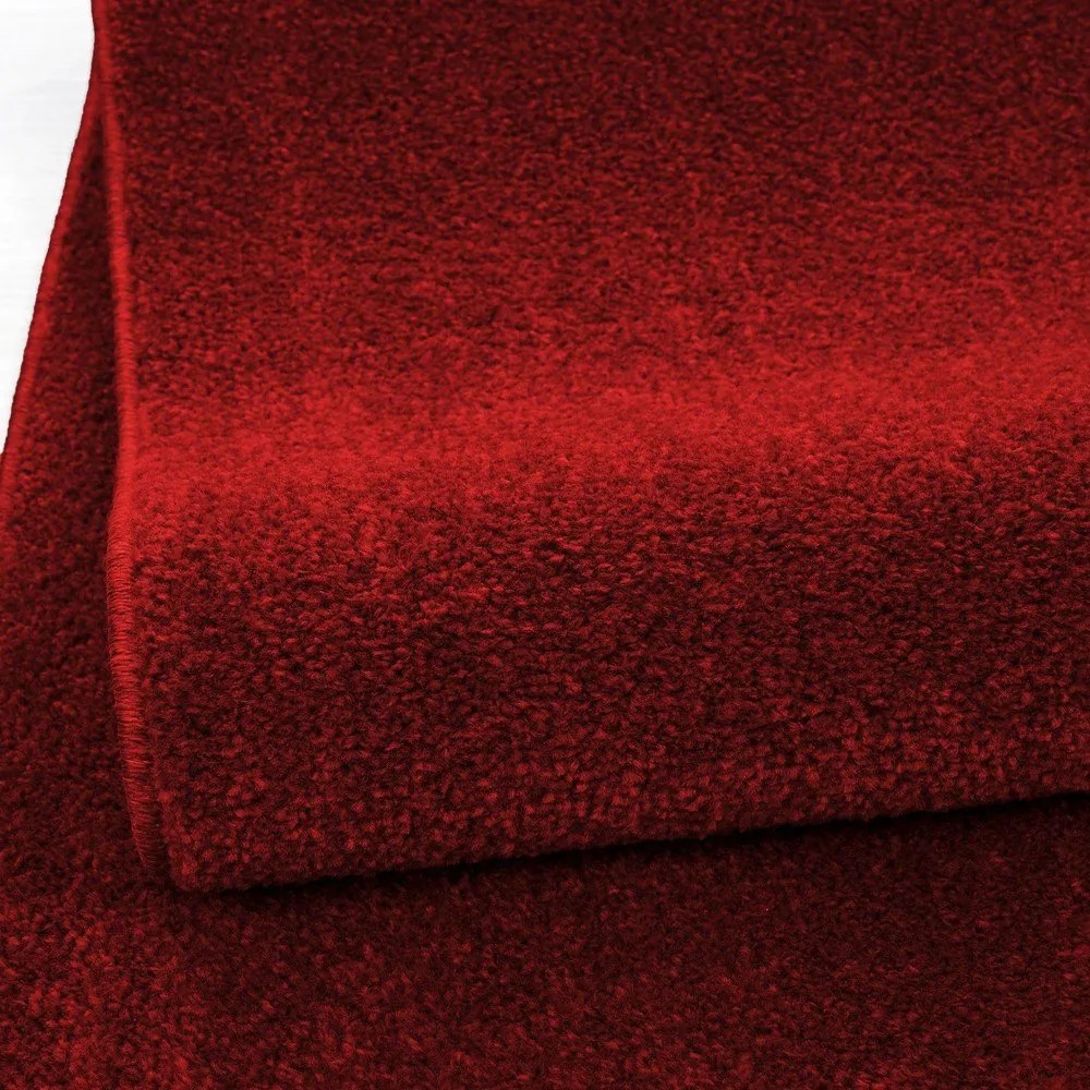 Vínový kulatý koberec ø 200 cm Ata – Ayyildiz Carpets