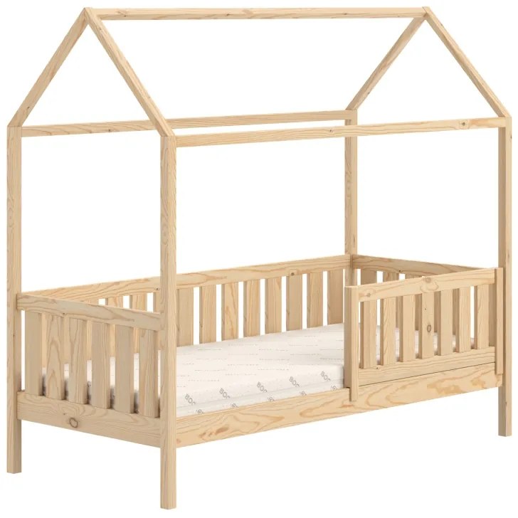 Dětská domečková postel Nemos 80x160 - borovice