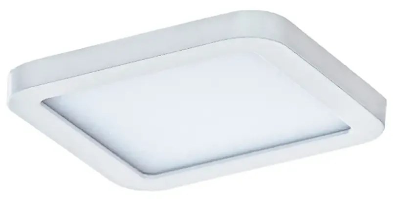 Bodové světlo Slim 9 Square 3000K Ip44 bílé do sádrokartonu