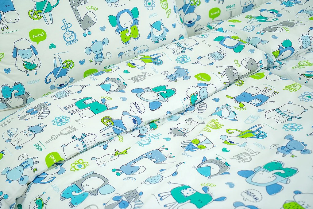Stanex Ložní povlečení bavlněné dětské sny (LS337) Knoflíkové rozměr: 135 x 90 + 40 x 60, Zapínání: Knoflíkové