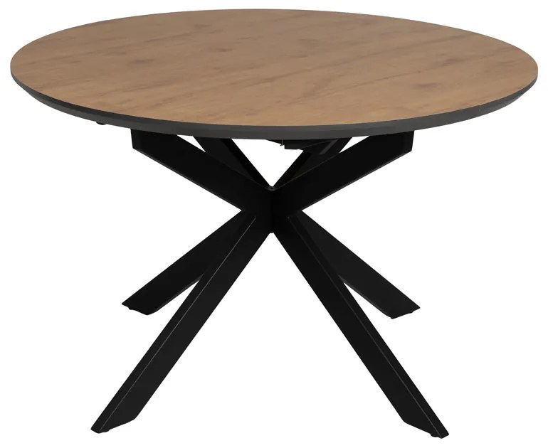 Kulatý rozkládací jídelní stůl s přídavnou deskou ø 120 cm Rocía – Ixia