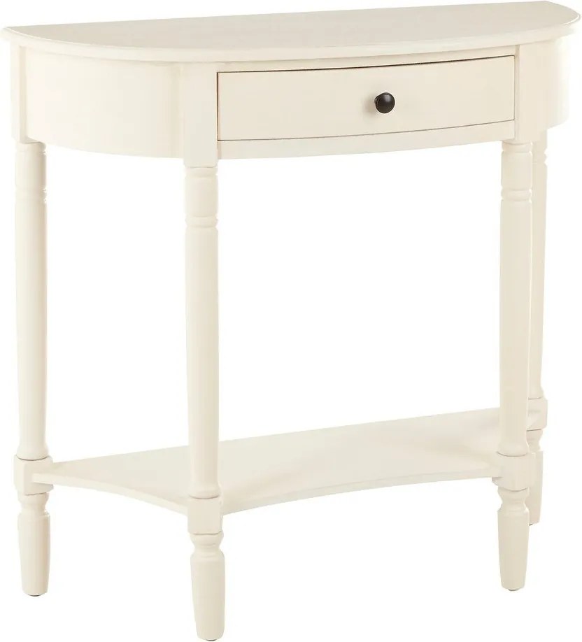 Bílý konzolový stolek z borovicového dřeva 33x81 cm Heritage – Premier Housewares