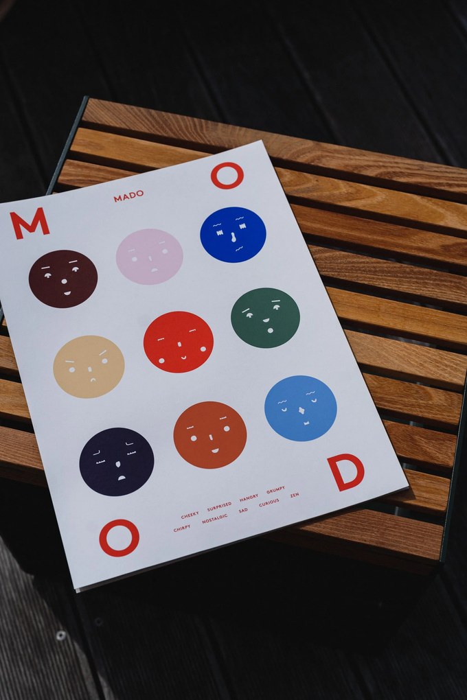 MADO Plakát Nine Moods By All The Way To Paris