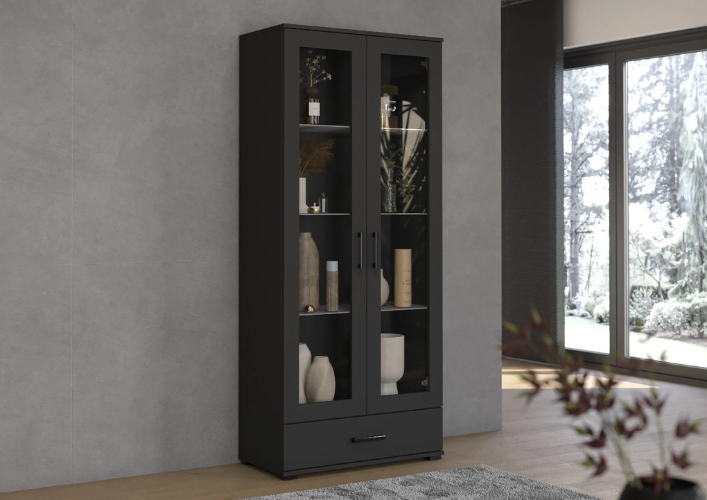 ADRK Furniture Frazio Vitrína ADRK-SHC-FRA-80-B