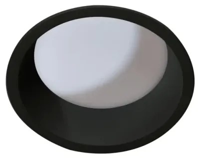 LED svítidlo Aida R16W do sádrokartonu černá