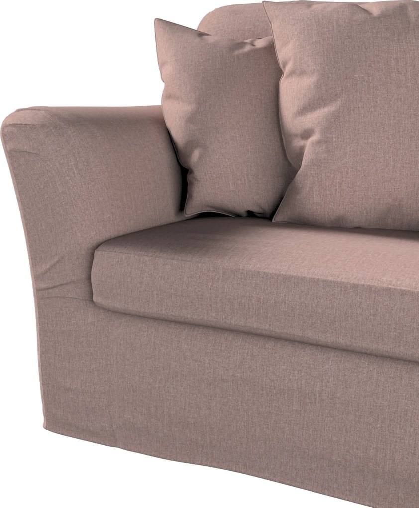 Potah na pohovku IKEA Tomelilla rozkládací barva růžová látka pletený vzor