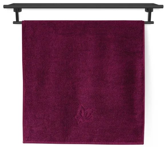Veba Ručník a osuška Grand Motýlek 640g/m2  Osuška Grand Motýlek 70x140 cm bordó