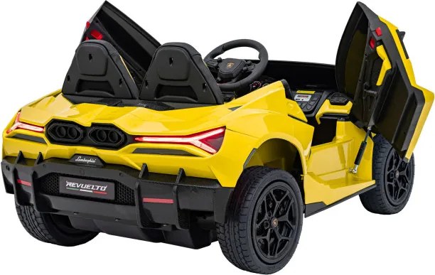 Elektrické autíčko Lamborghini Revuelto XL STRONG žluté