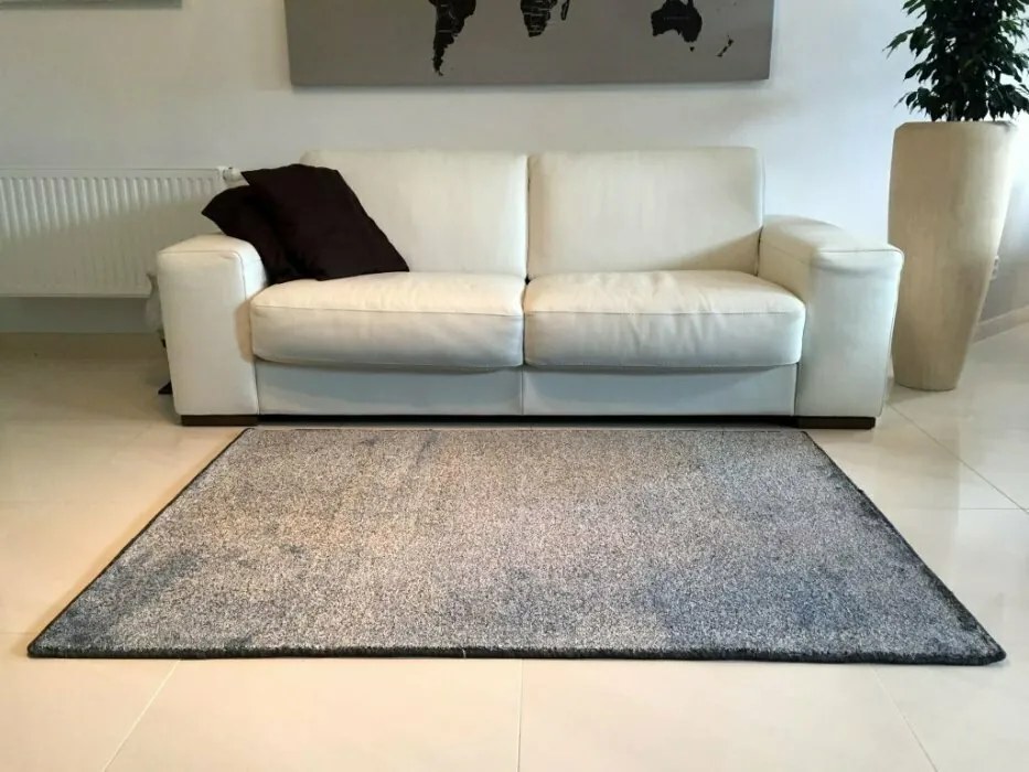 Kusový koberec Apollo Soft antraciet (Varianta: 60 x 60 cm)