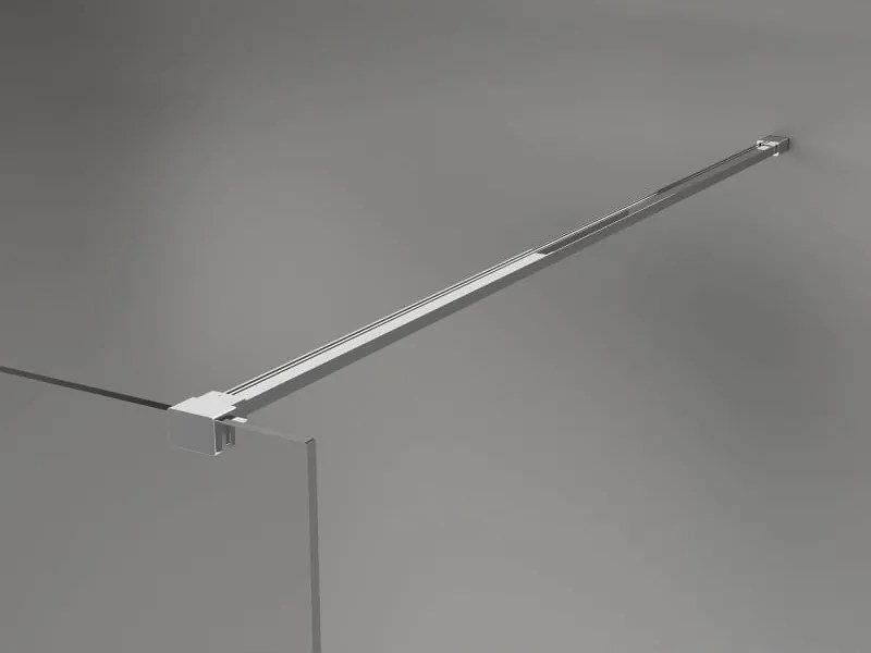Mexen Kioto-X sprchová stěna Walk-in 90 x 200 cm, transparentní 10 mm, chrom - 800-090-101-01-00-X