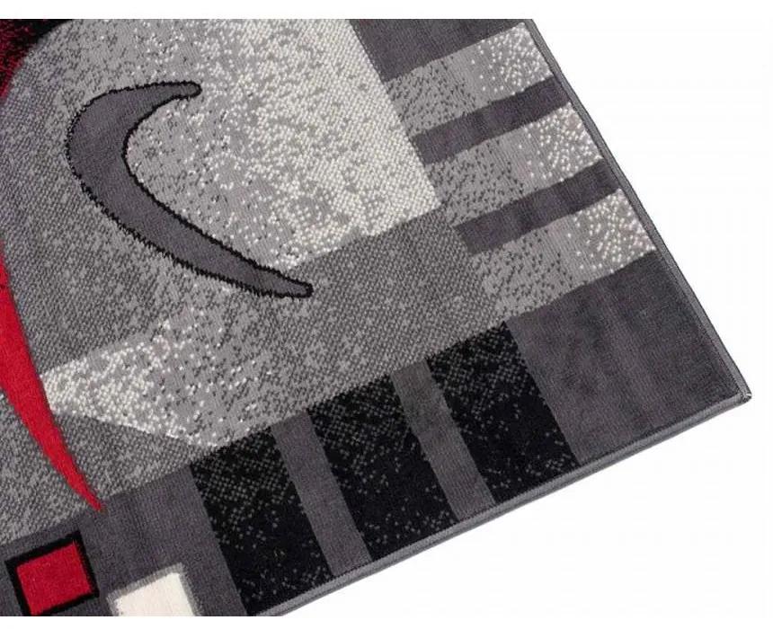 *Kusový koberec PP Bumerang šedý 160x220cm