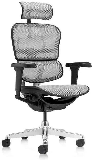 Office Pro Kancelářská židle na kolečkách SIRIUS MESH NEO – síťovina, nosnost 130 kg šedá