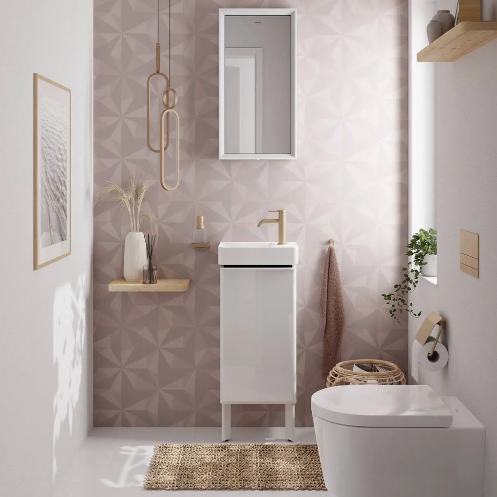 Hansgrohe AddStoris, držák na toaletní papír s krytkou, kartáčovaný bronz, HAN-41753140