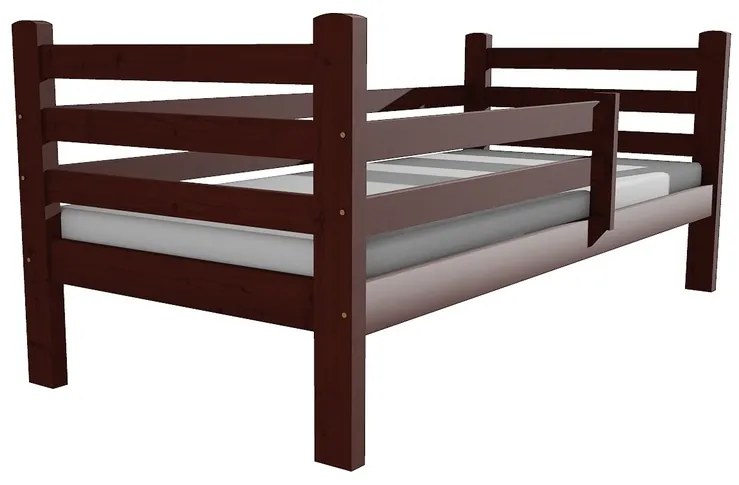 Vomaks Dětská postel M 001 NEW* 80 x 200 cm surové dřevo