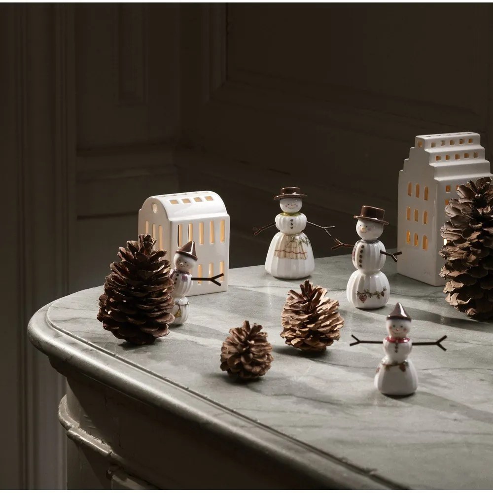 Porcelánová vánoční figurka (výška 9 cm) Hammershøi Snowwife – Kähler Design