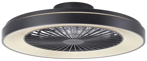 Brilliant - LED RGBW Stmívatelný stropní ventilátor MAZZARO LED/24W/230V + DO