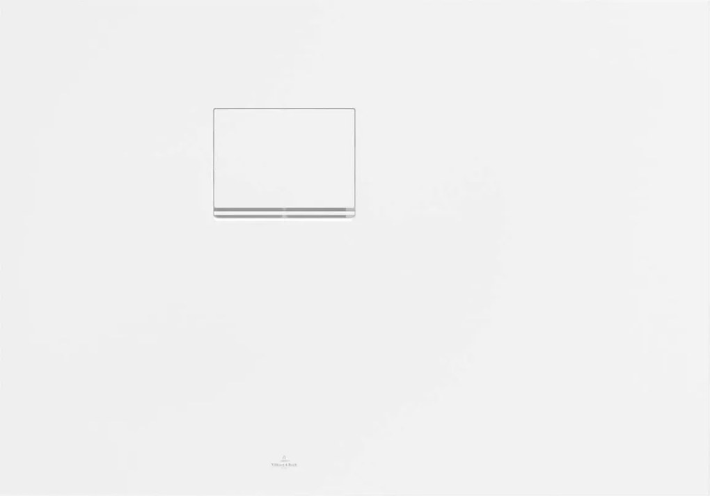 Villeroy & Boch Squaro Infinity - Sprchová vanička, 100x70 cm, Stone White UDQ1070SQI2LV-RW