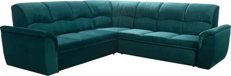 Rohová sedací souprava MAX, růže+hnědá (3995/105+2050/11)