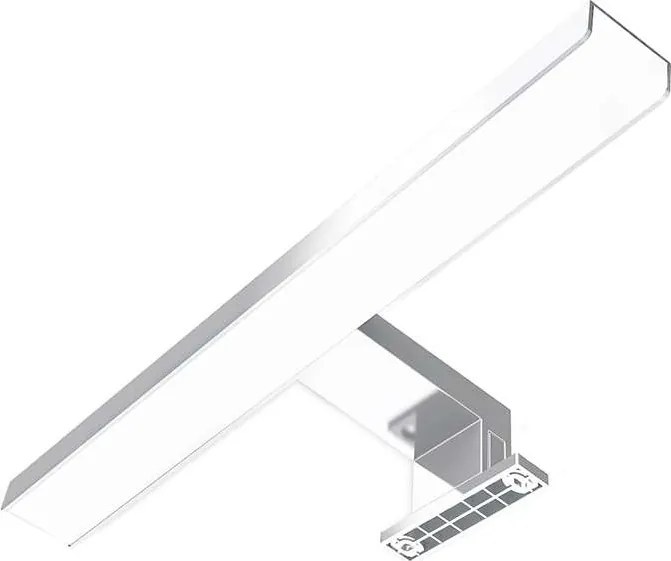 LED koupelnové osvětlení 3v1 WO827, 40 cm, stříbrná