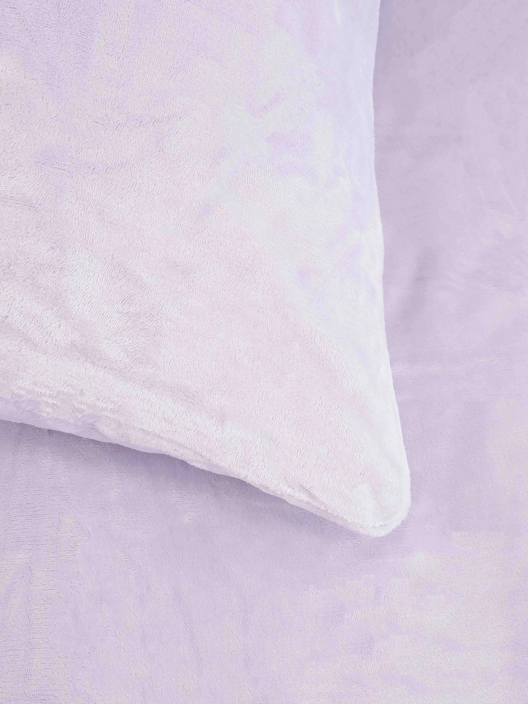 MK Lůžkoviny Povlak na polštář mikroplyš Exclusive 40 x 60 cm - Laura lila