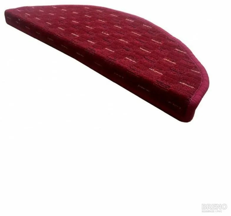 Nášlap VALENCIA půlkruh červená 24 x 65cm | Červená | 24 x 65 cm
