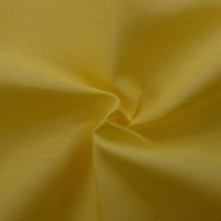 Prostěradlo bavlněné jednolůžkové sytě žluté 140x230cm