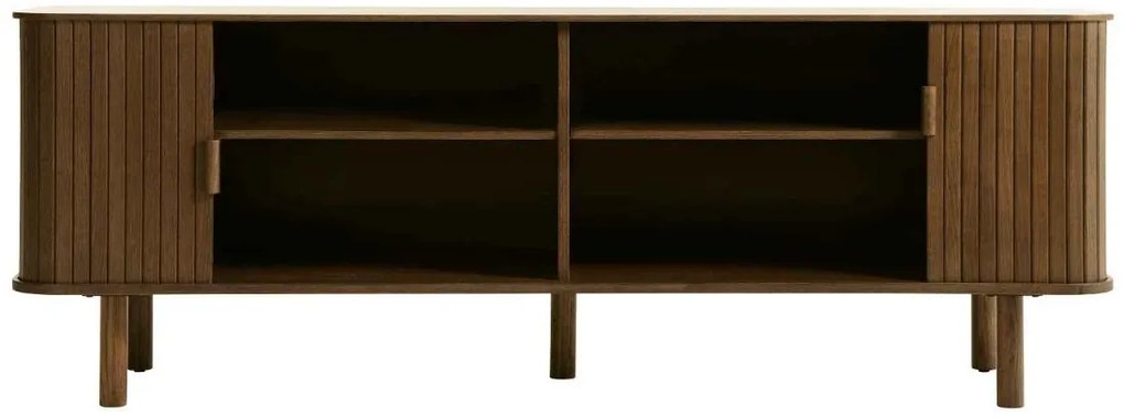 Designový TV stolek Parveen 160 cm kouřový dub