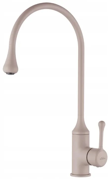 Invena Pingo, stojánková dřezová baterie, béžová, BZ-55-L03-L