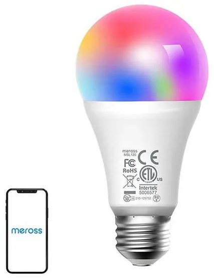 Smart LED žárovka E27 9W MEROSS MSL120EU WiFi