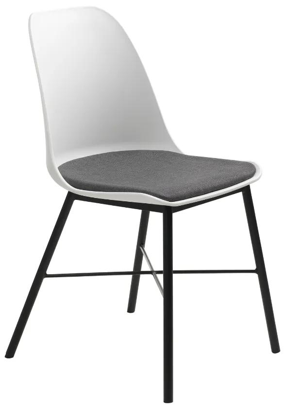 Bílá plastová jídelní židle Unique Furniture Whistler