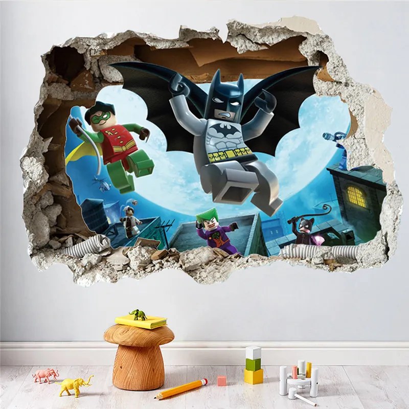 Samolepka na zeď "LEGO - Batman" 50x70 cm