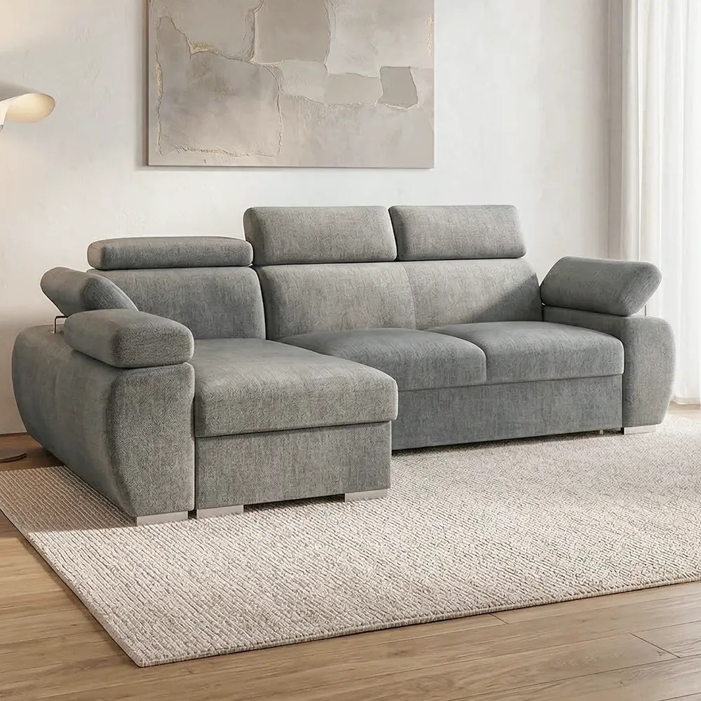 Sedací souprava BASTON | 170x255 cm | rozkládací + úložný prostor | VÝBĚR TKANIN