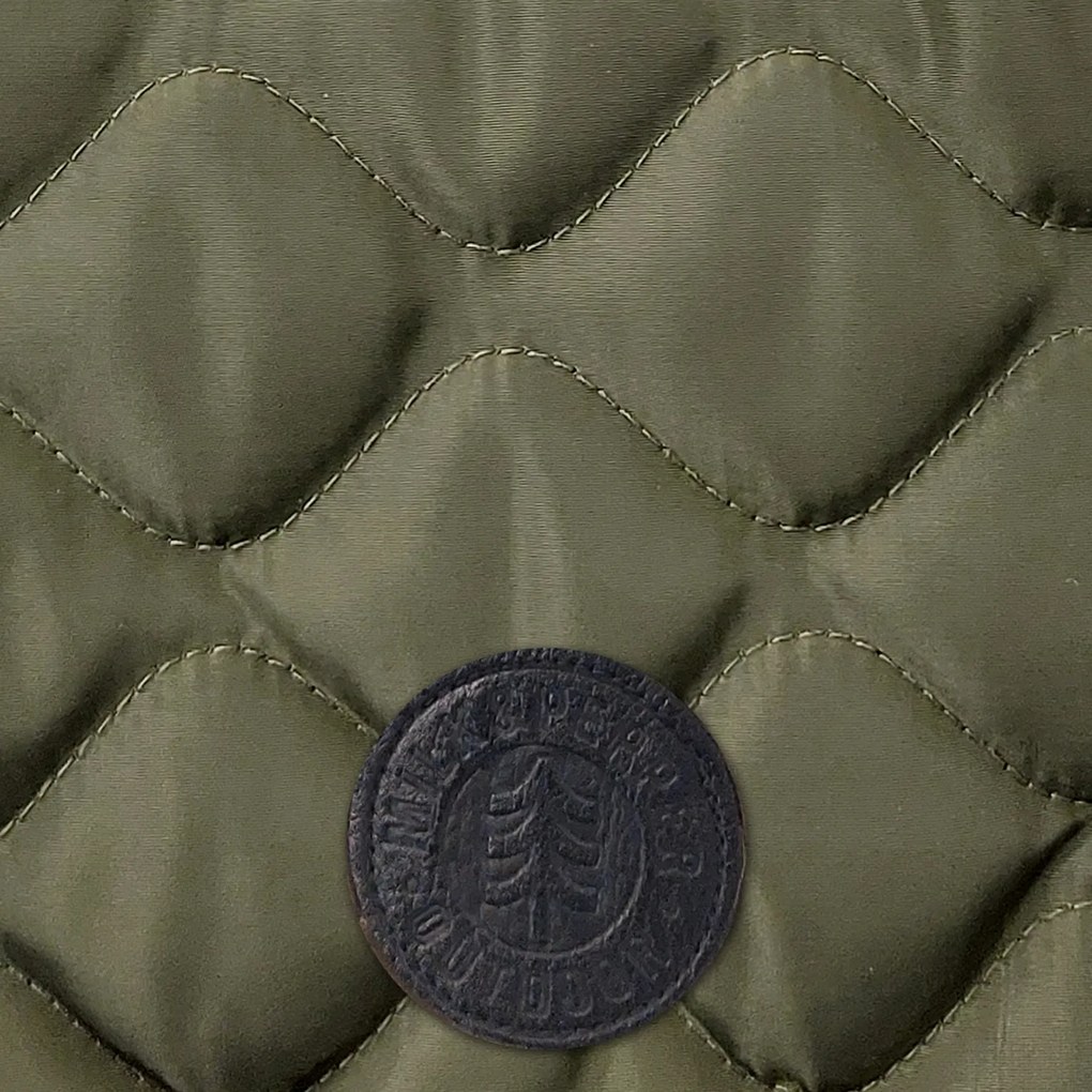MILK&PEPPER Oboustranný kabát pro psy Victor Khaki Velikost: 26