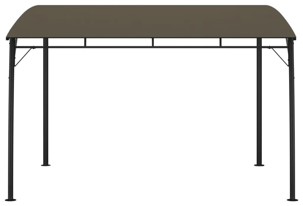 vidaXL Marketos Zahradní markýza proti slunci 3 x 3 x 2,55 m taupe