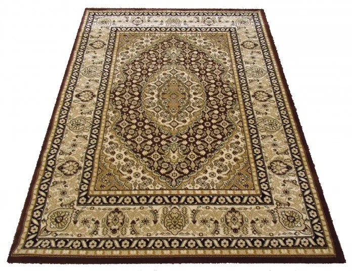 Luxusní koberec Exclusive 05 hnědý - 100 x 200 cm