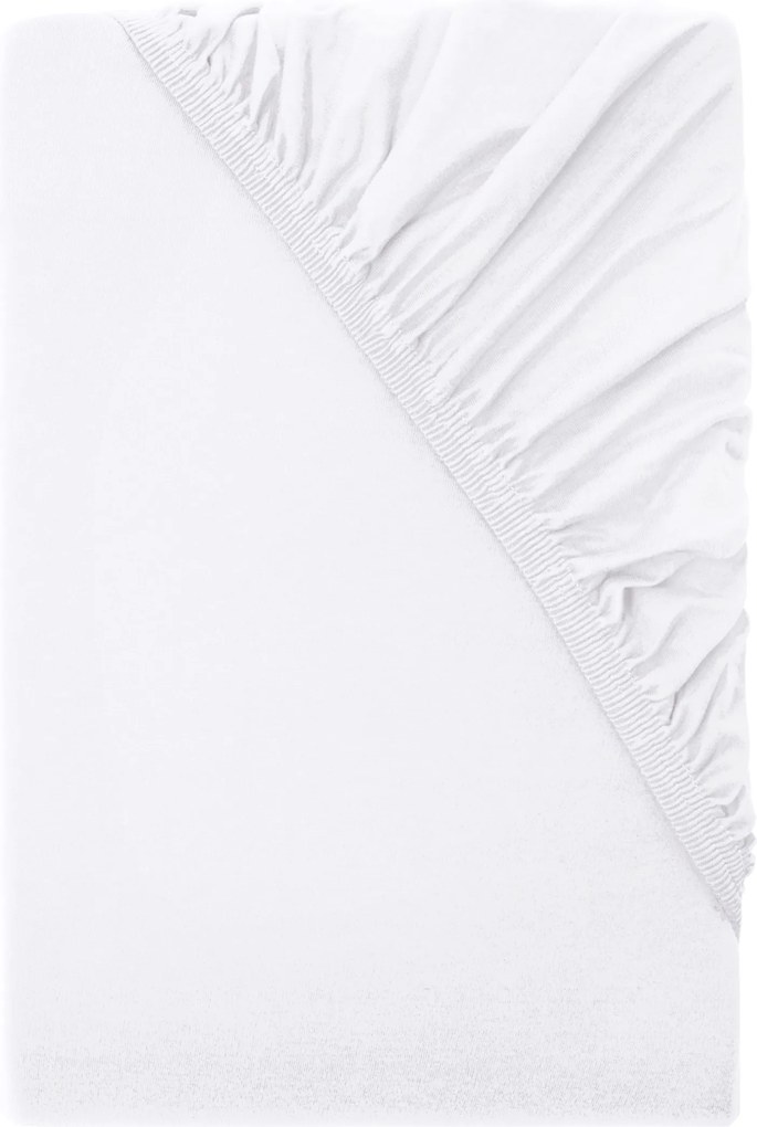 Livarno® Jersey napínací prostěradlo na boxspring, 140-160 x 200 cm (bílá)