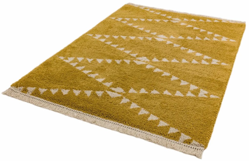 Žlutý koberec Lever Mustard Rozměry: 200x290 cm