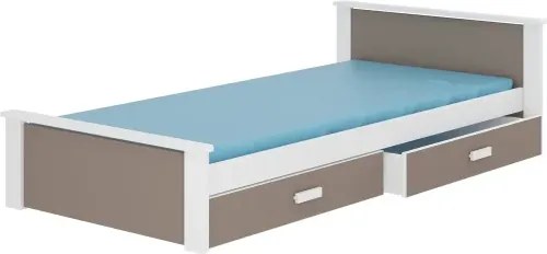 Postel ALDEX 200x90 – hříbková