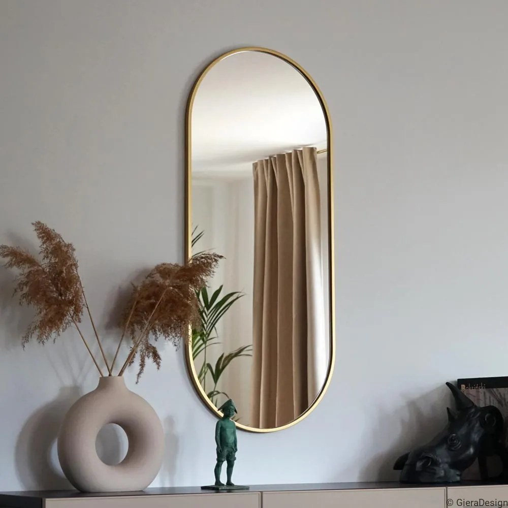 Zrcadlo Ambient Slim Gold Rozměr: 50 x 160 cm