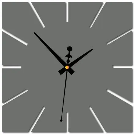 Nástěnné hodiny minimalistický čtvercový design | SENTOP X0099