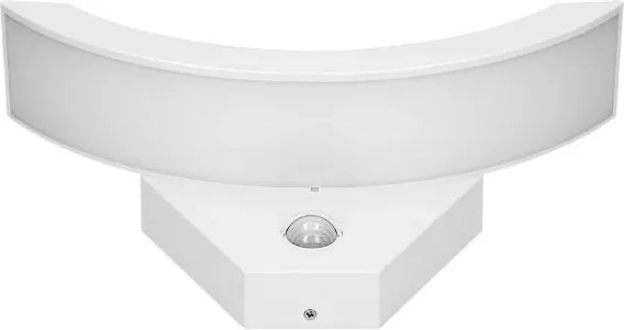 Venkovní svítidlo nástěnné s PIR IP54 ORNO OR-OP-6119WLPMR4, bílá