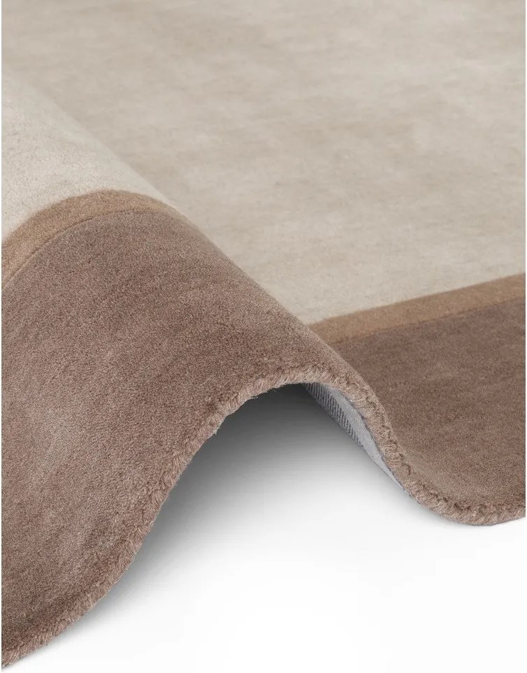Hnědý/krémový vlněný koberec 200x290 cm Rowan – Villeroy&amp;Boch