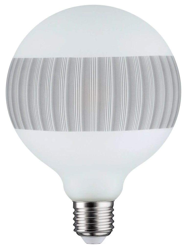 Paulmann 28743 LED žárovka s dekorativním pruhem, 4,5W LED 2700K E27 stmívatelná, výška 17 cm