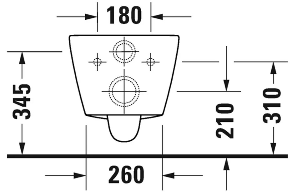 Duravit D-Neo - Závěsné Rimless WC 370x540 mm, bílá 2577090000