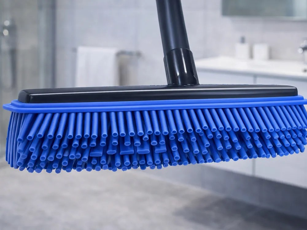 Verk Group Gumovo-silikonový smeták s kovovou rukojetí 120 cm