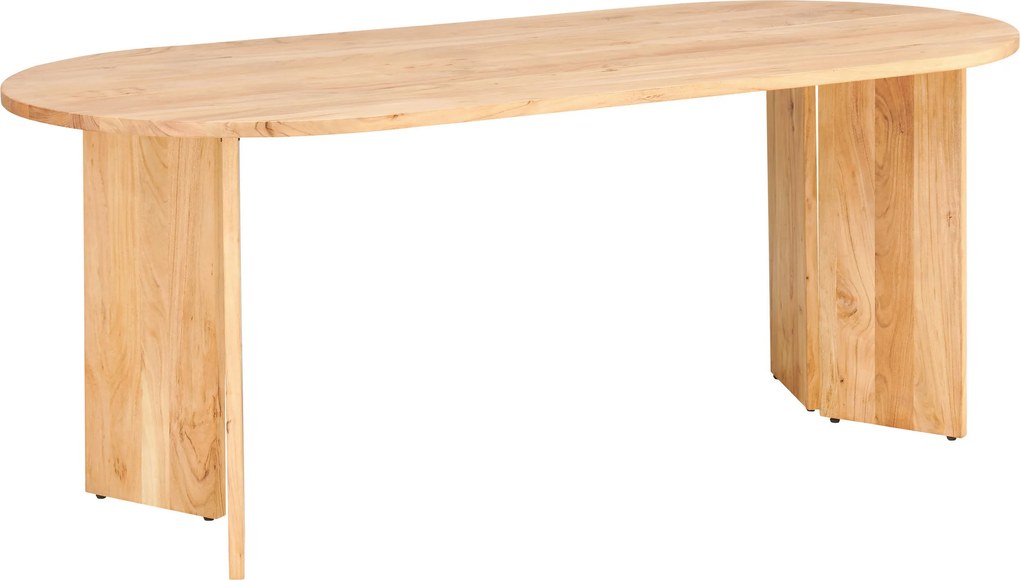 XXXLutz JÍDELNÍ STŮL, akácie, barvy akácie, 200/90/76 cm MID.YOU - Online Only jídelní stoly - 001630027501