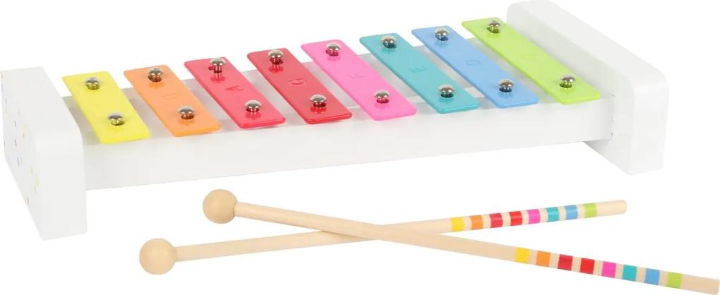 Dřevěný xylofon SOUND vícebarevný