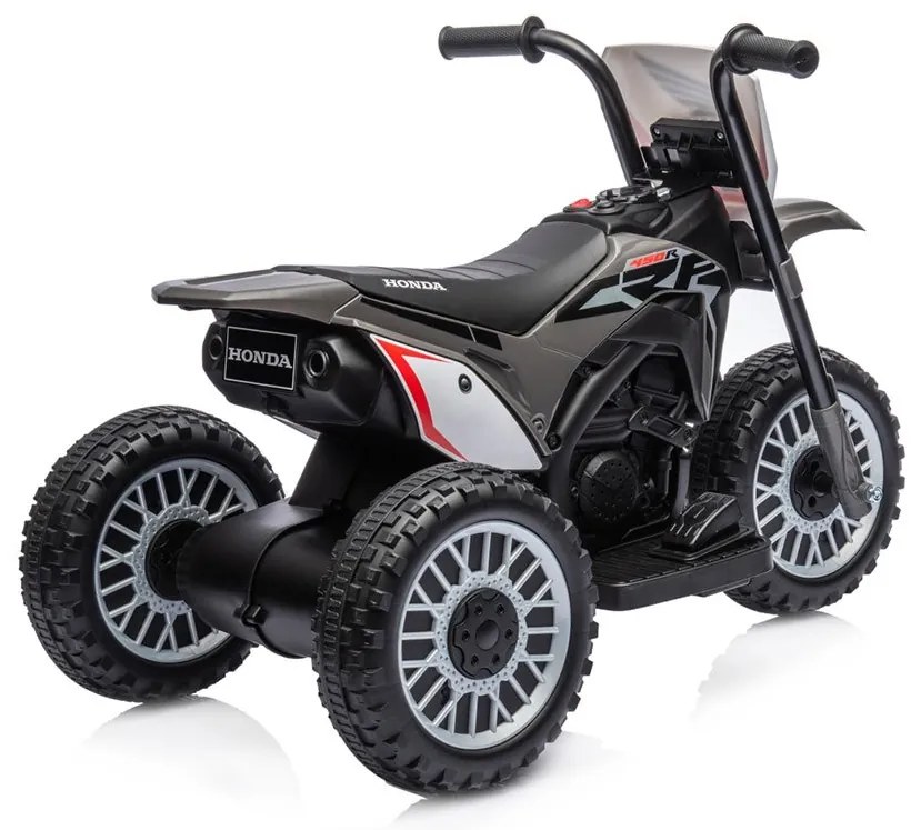 Elektrická motorka Milly Mally Honda CRF 450R šedá