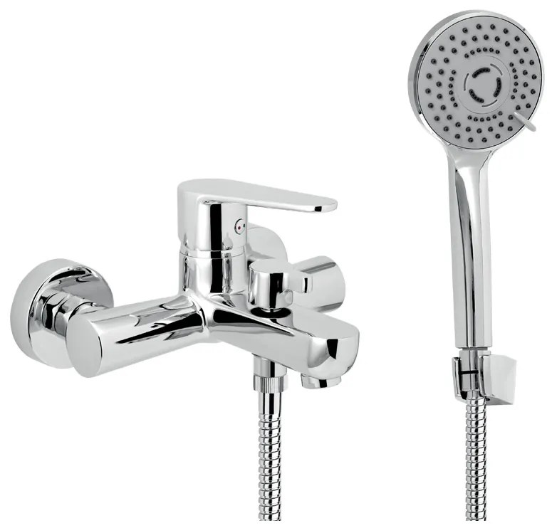 Novaservis, Koupelnová sada vaňová Titania Fresh, chrom, 96021-0