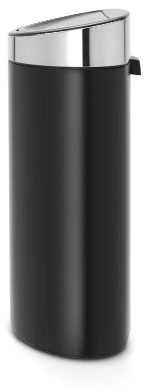 Brabantia TOUCH BIN NEW Dotykový odpadkový koš 40 l - matná černá - FPP víko